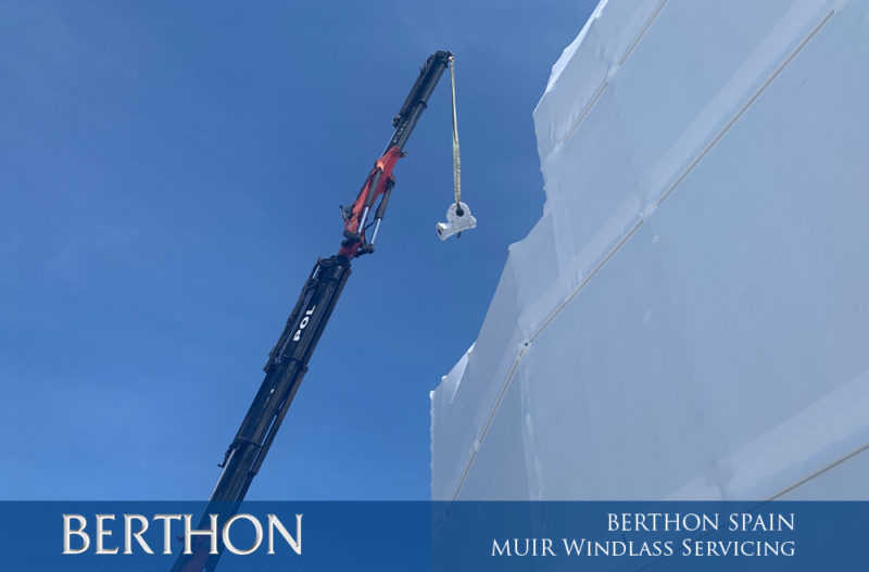 MUIR Windlass Servicing, Repair & Parts | Berthon Spain - Palma