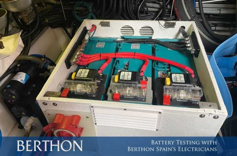 Marine Battery Testing - Berthon Spain